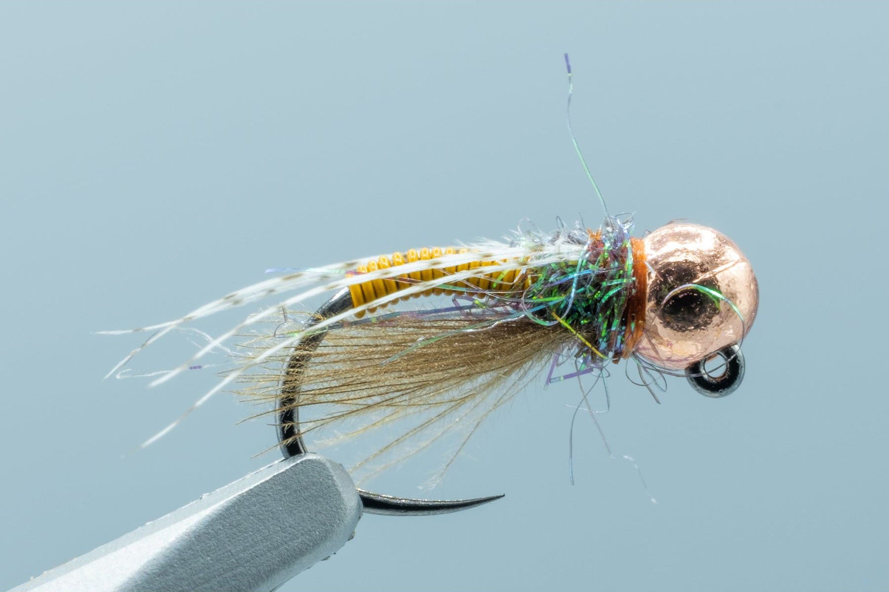 Sweetmeat Caddis Deep Door Tangerine #16 – Madison River Fishing Company