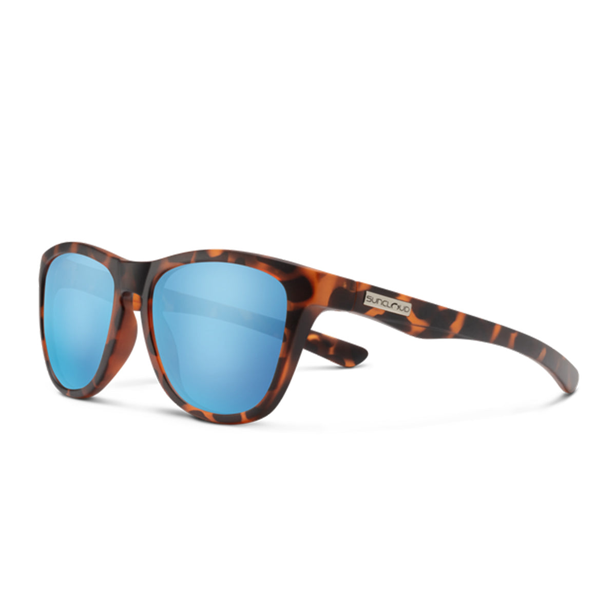 Suncloud Topsail Matte Tortoise Polarized Aqua Mirror – Madison River Fishing Company