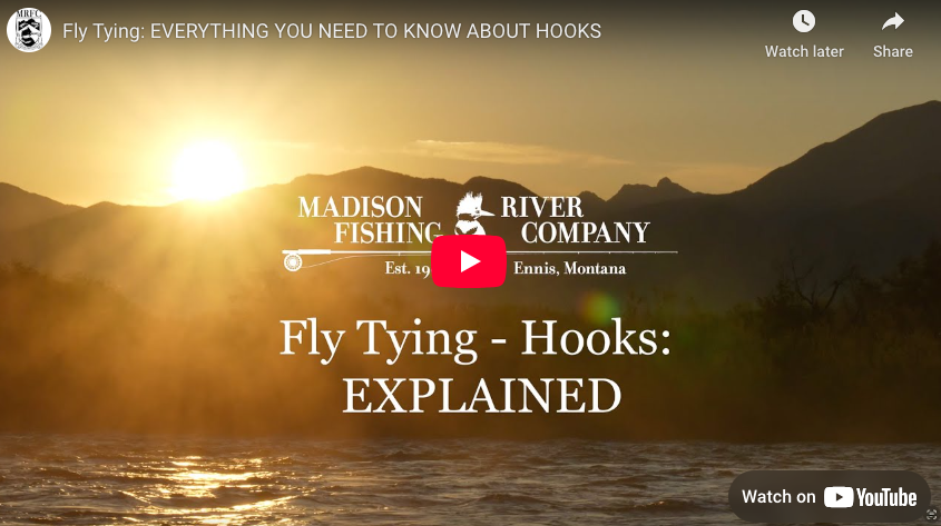FLY TYING: Everything You Need To Know About Hooks – Madison River ...