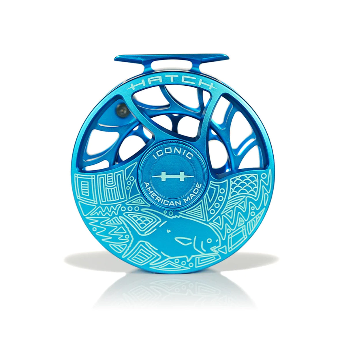 Hatch Iconic 9 Plus Reel Saltwater Slam Permit – Madison River Fishing ...