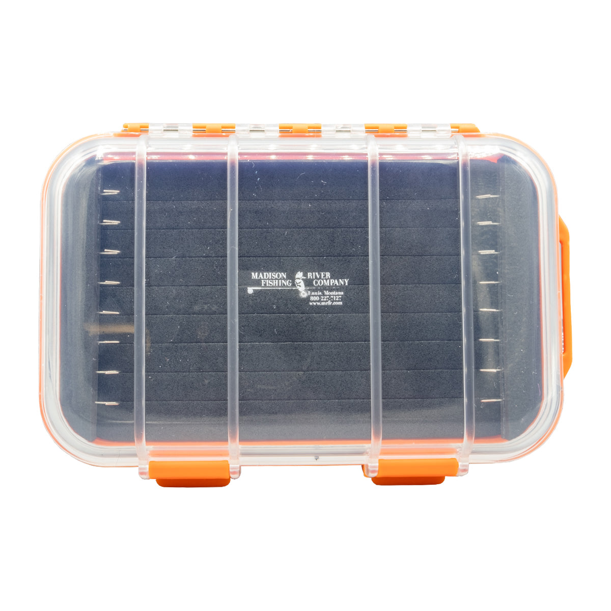 MRFC Logo Articulated Waterproof Fly Box with Hooks – Madison River ...