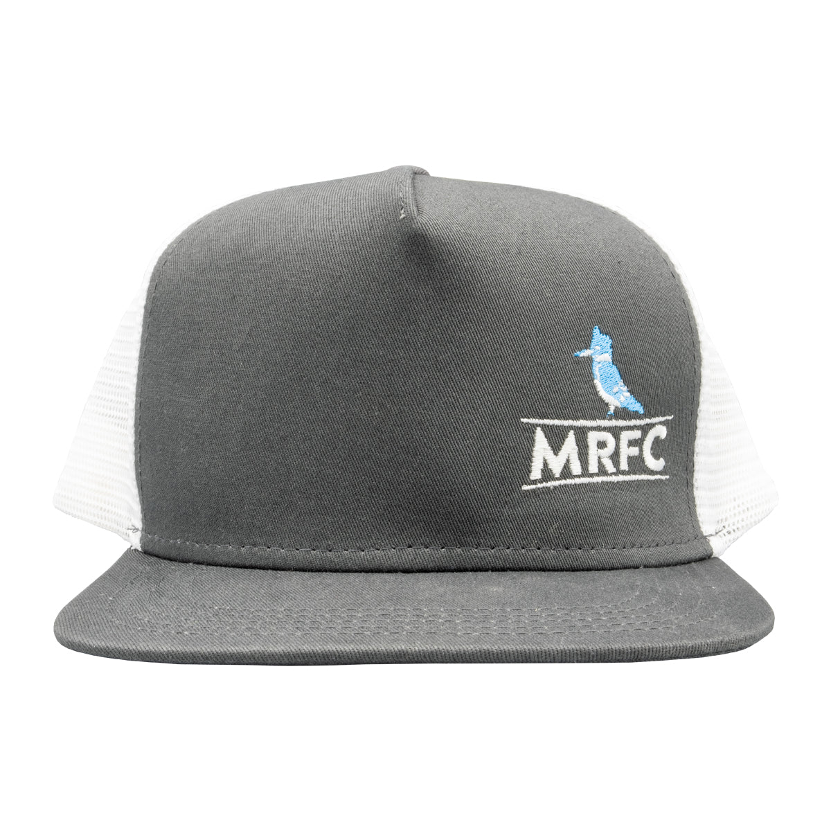 MRFC Logo Mile High Classic Trucker Dark Grey/White – Madison River ...