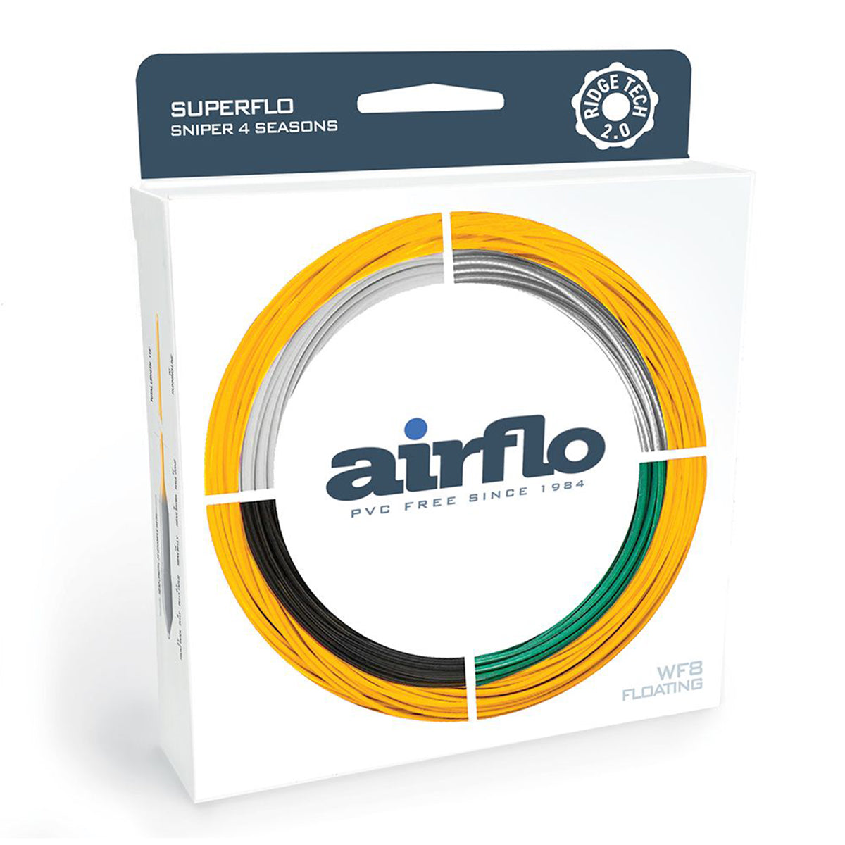 AirFlo Ridge 2.0 SuperFlo Sniper 4 Season Fast Intermediate/Sink 3 Fly ...