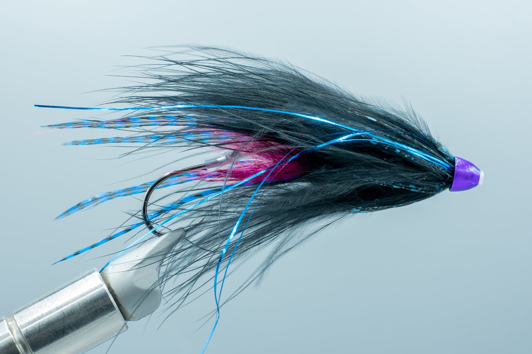 Hartwick's Cone Wiggler Black/Blue – Madison River Fishing Company
