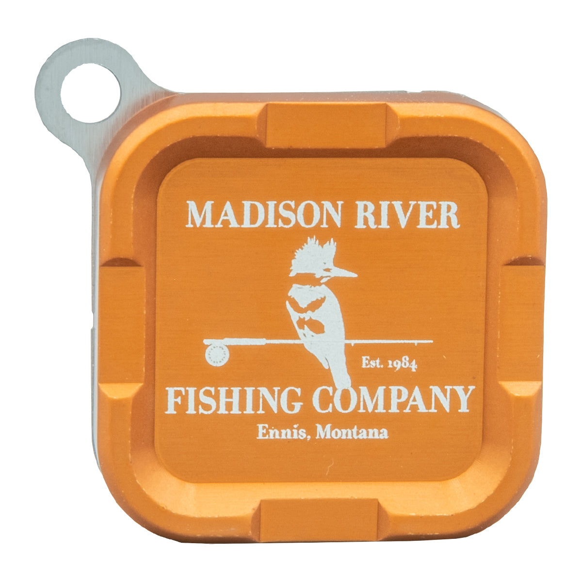 Cling Mag Grab MRFC Logo Mini Orange – Madison River Fishing Company