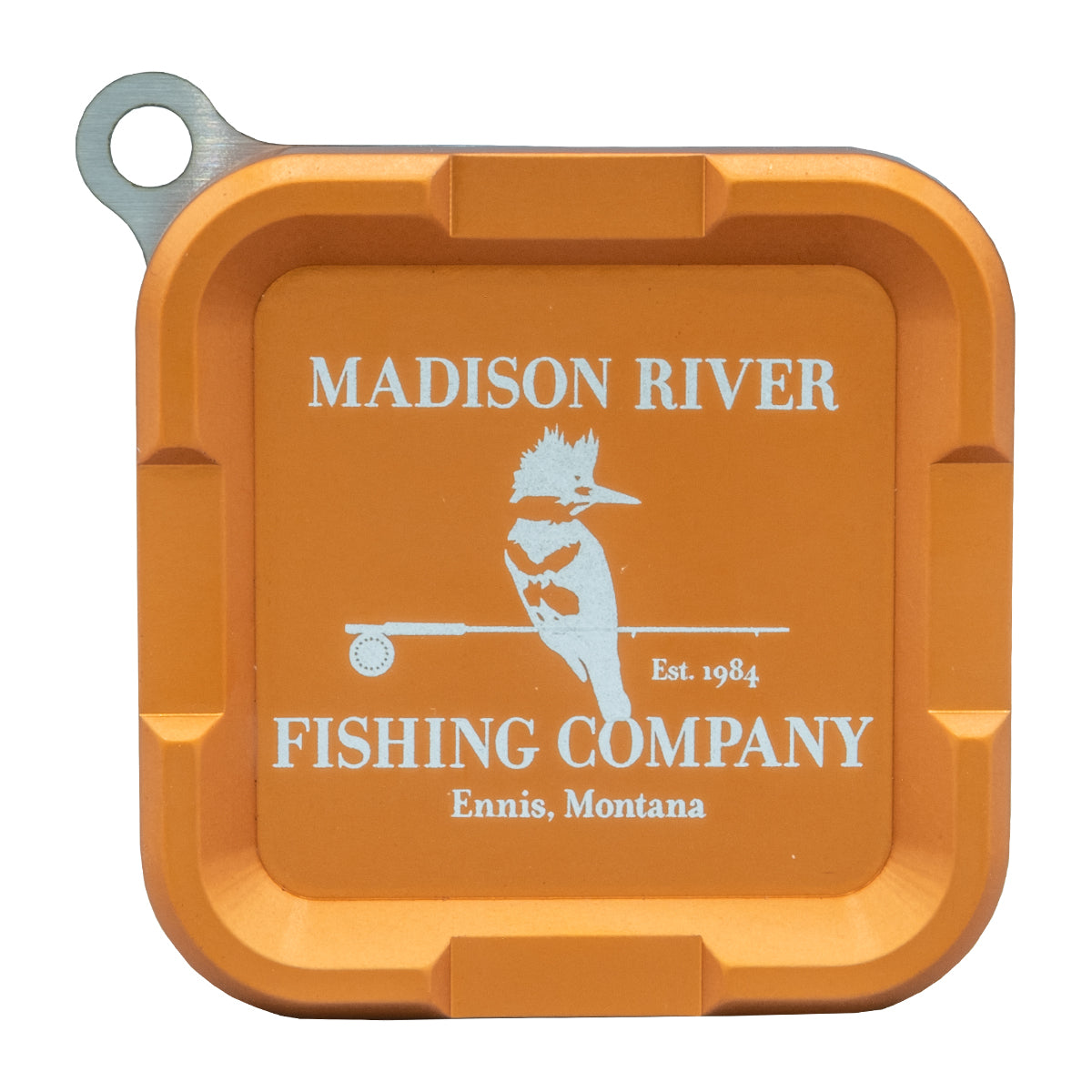 Cling Mag Grab MRFC Logo Plus Orange – Madison River Fishing Company