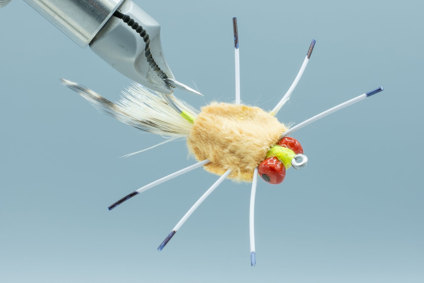 Pato's Perfect Crab - Tan Red Eyes – Madison River Fishing Company