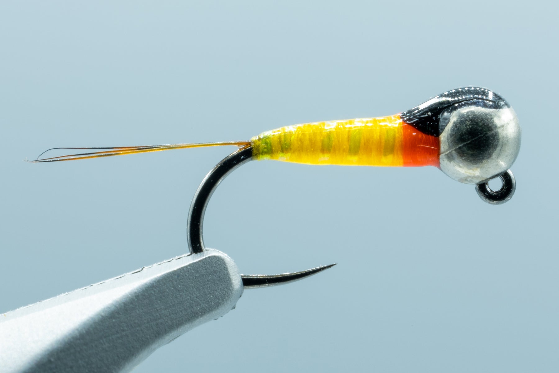 Barbless Jig Pearl Rib Perdigon Sunburst Yellow – Madison River Fishing ...