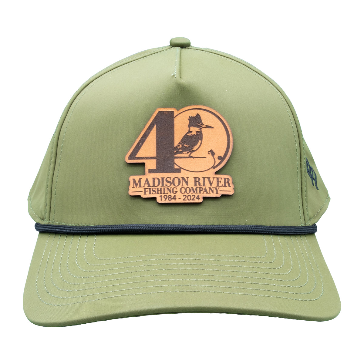 MRFC 40th Logo 5 Panel Performance Hat Loden w/Black Rope – Madison ...