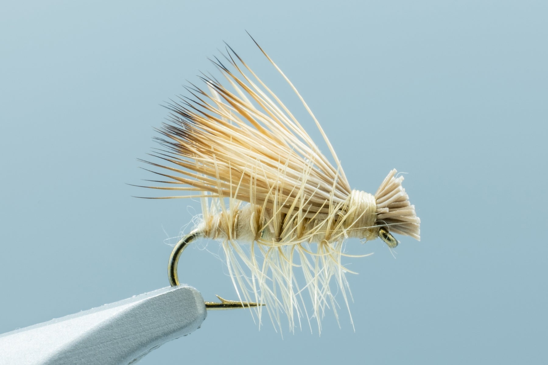 Dry Fly Floatant Barbless Tan Elk Hair Caddis Classic Trout Dry Flies 1 ...