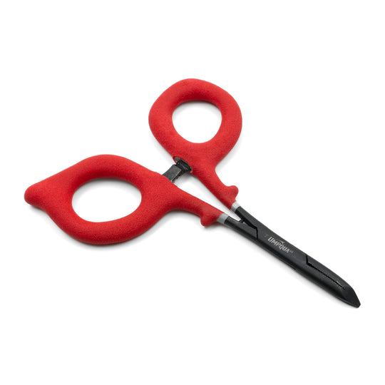 Umpqua Rivergrip Precision Series Hemo/Forcep 5" Curved Red – Madison ...