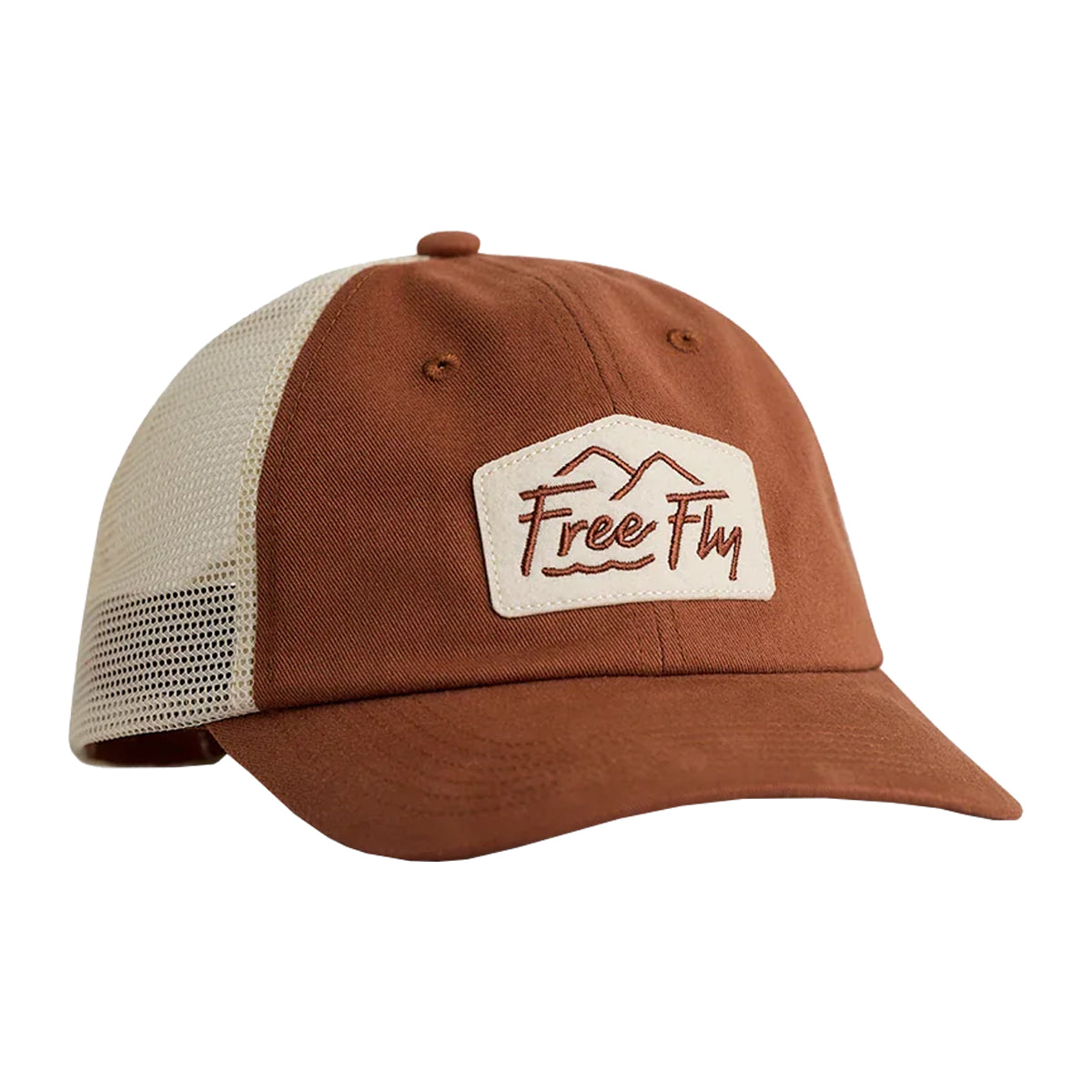 Free Fly Summit Low Pro Trucker Hat Adobe – Madison River Fishing Company