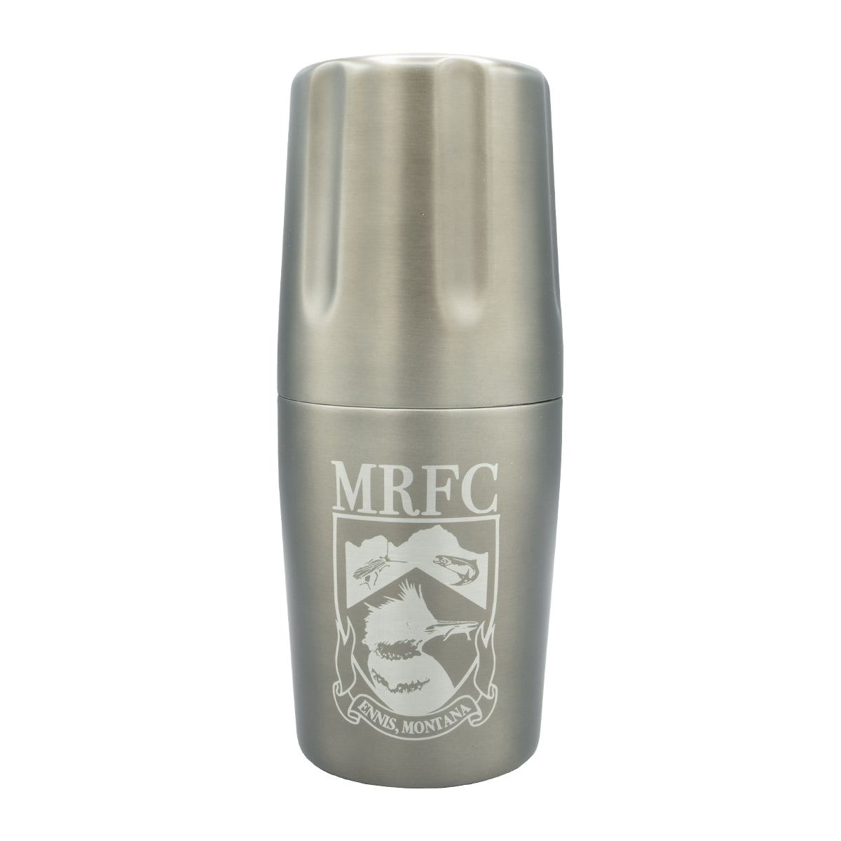 High Camp Flasks MRFC Badge Logo Firelight Flask 375mL (12.7oz.) Gunme ...