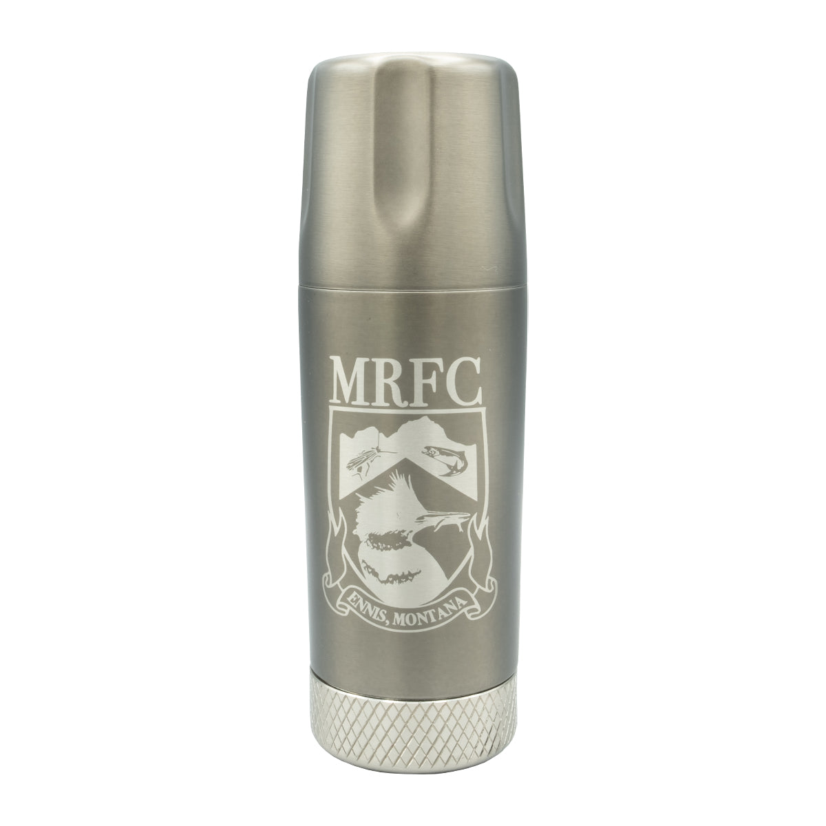High Camp Flasks MRFC Badge Logo Torch Flask (6oz.) Gunmetal – Madison ...