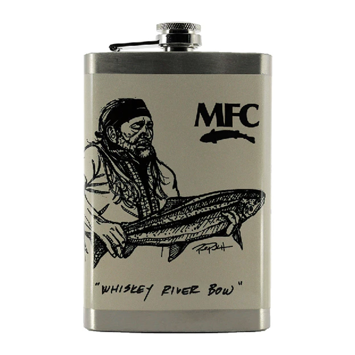 MFC Hip Flask Puckett's Willie Trout – Madison River Fishing Company