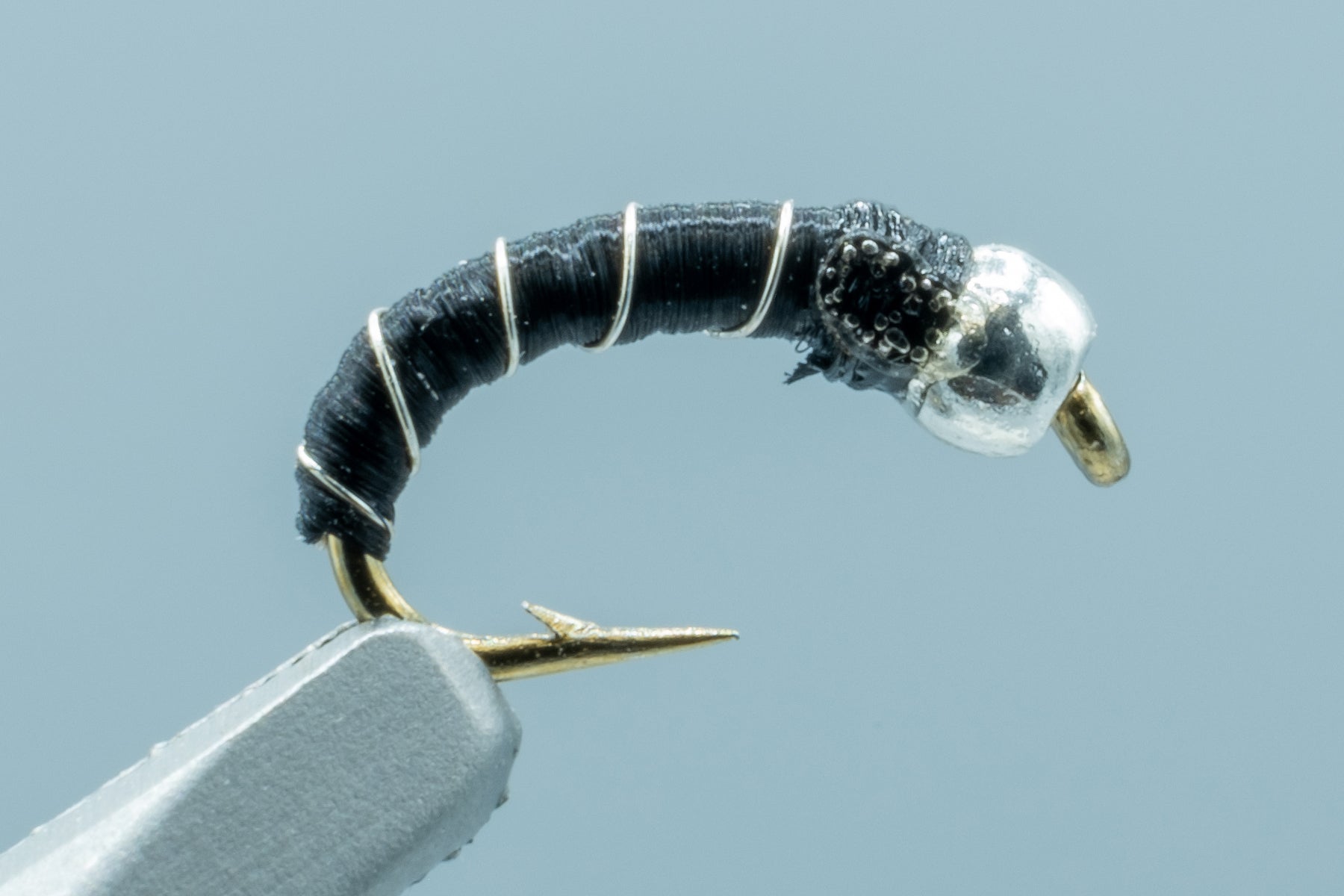 Zebra Midge Black 1 Doz. – Madison River Fishing Company