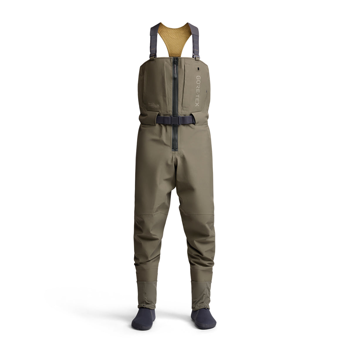 Sitka CrossCurrent Zip GTX Stockingfoot Wader Bark Brown – Madison ...