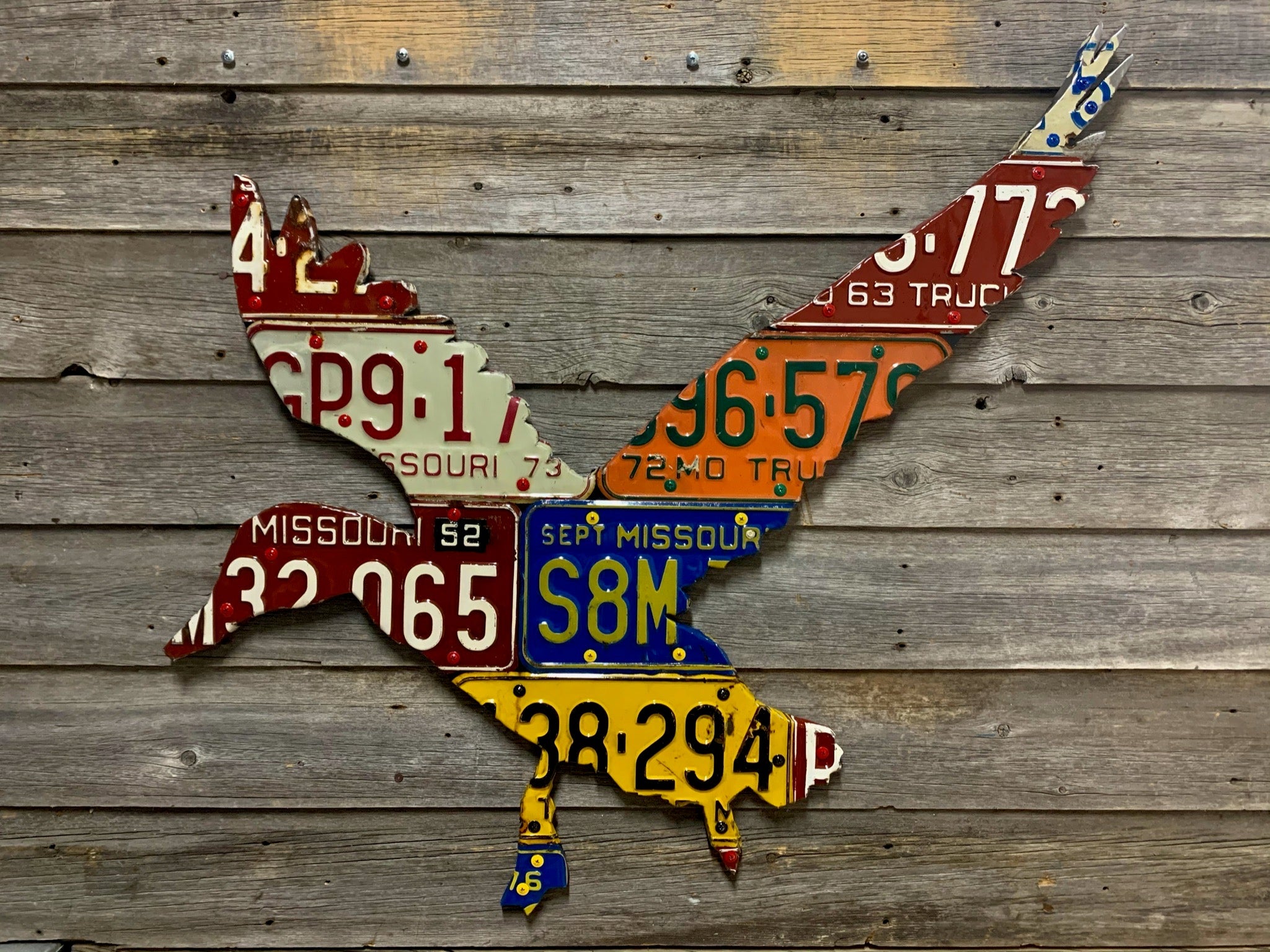 Missouri Duck License Plate Art – Madison River Fishing Company