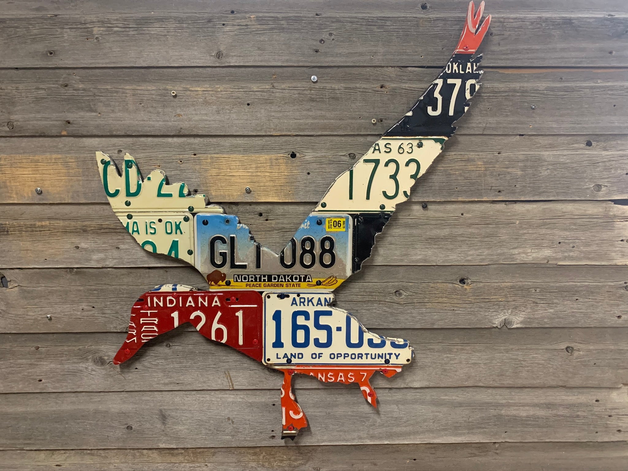 Mixed Midwestern Duck License Plate Art – Madison River Fishing Company