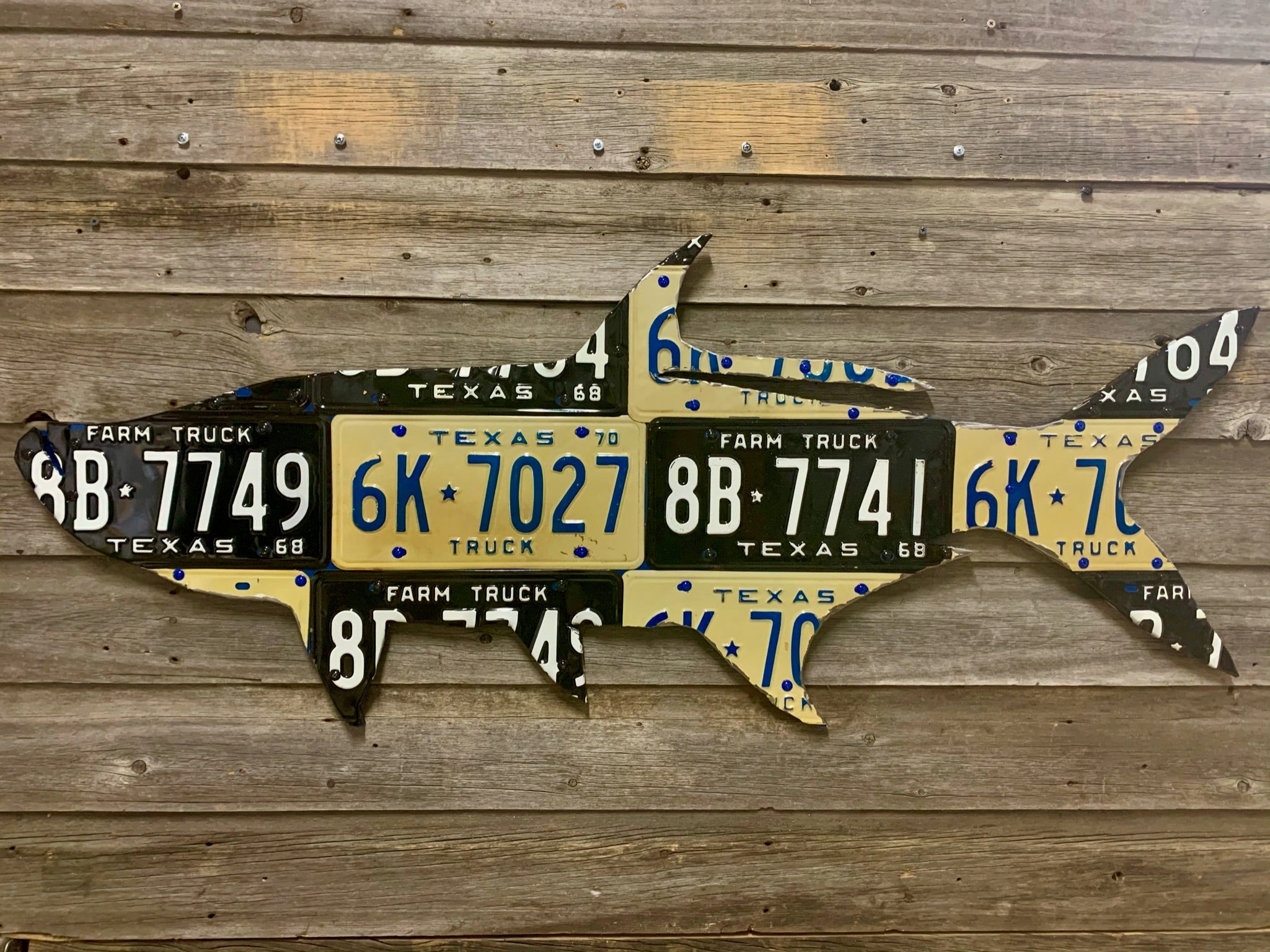 Texas Tarpon License Plate Art – Madison River Fishing Company