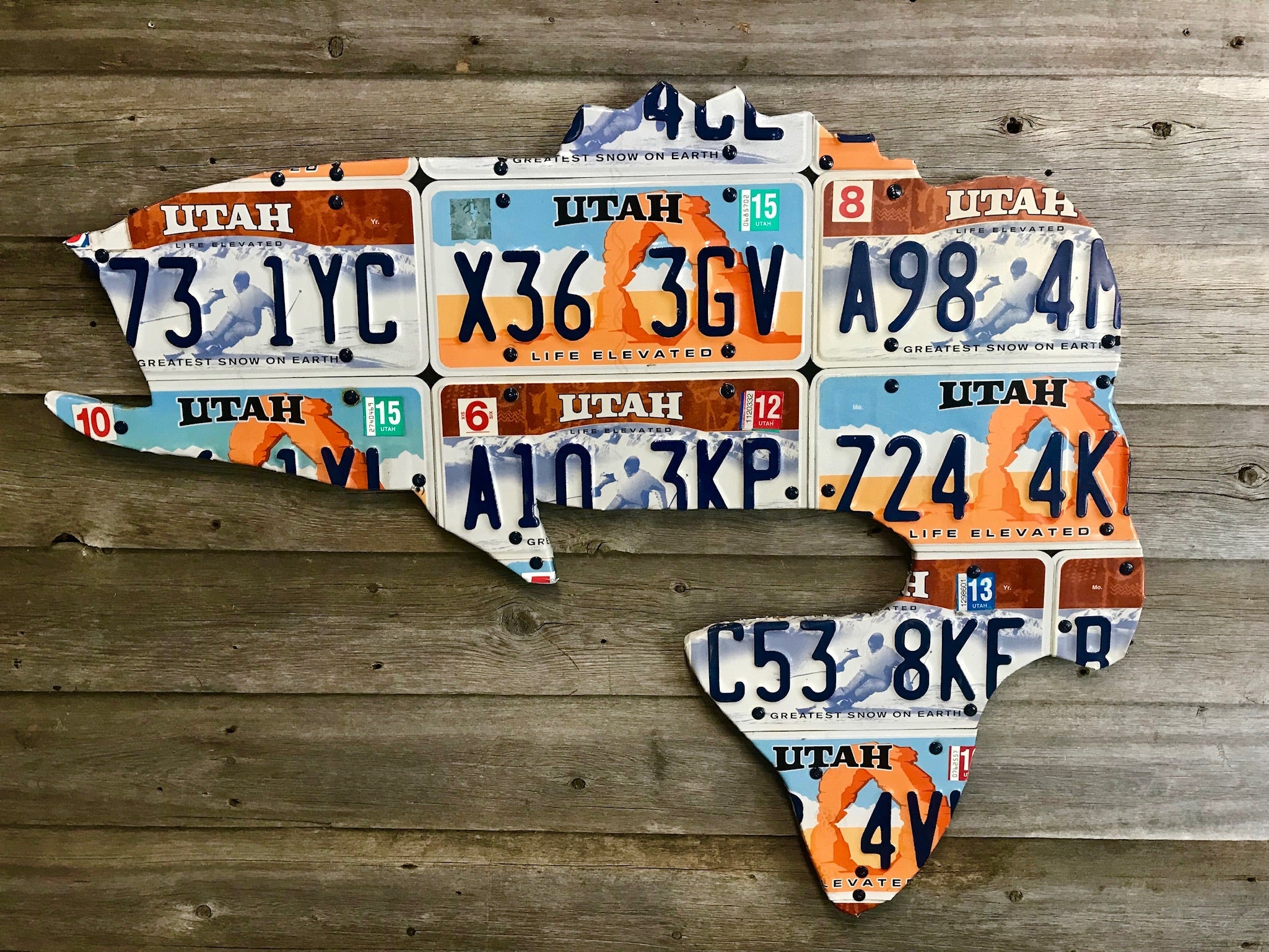 Utah Largemouth Bass License Plate Art – Madison River Fishing Company