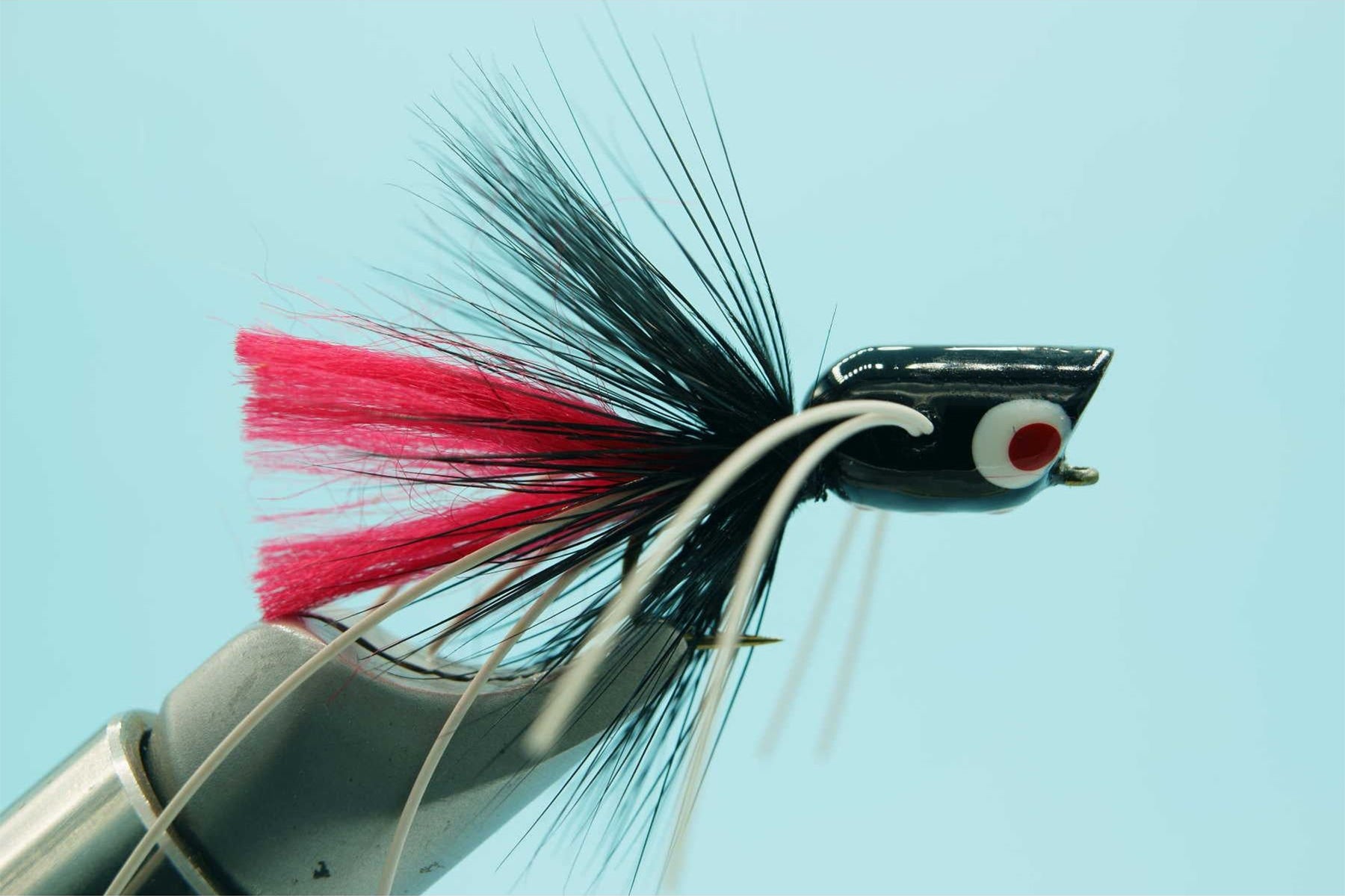 Micro Popper Black #10 – Madison River Fishing Company