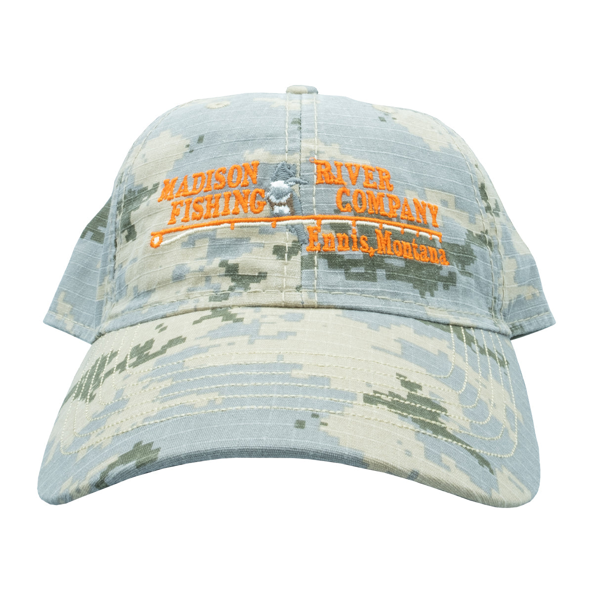 MRFC Logo Digital Camo Cap – Madison River Fishing Company
