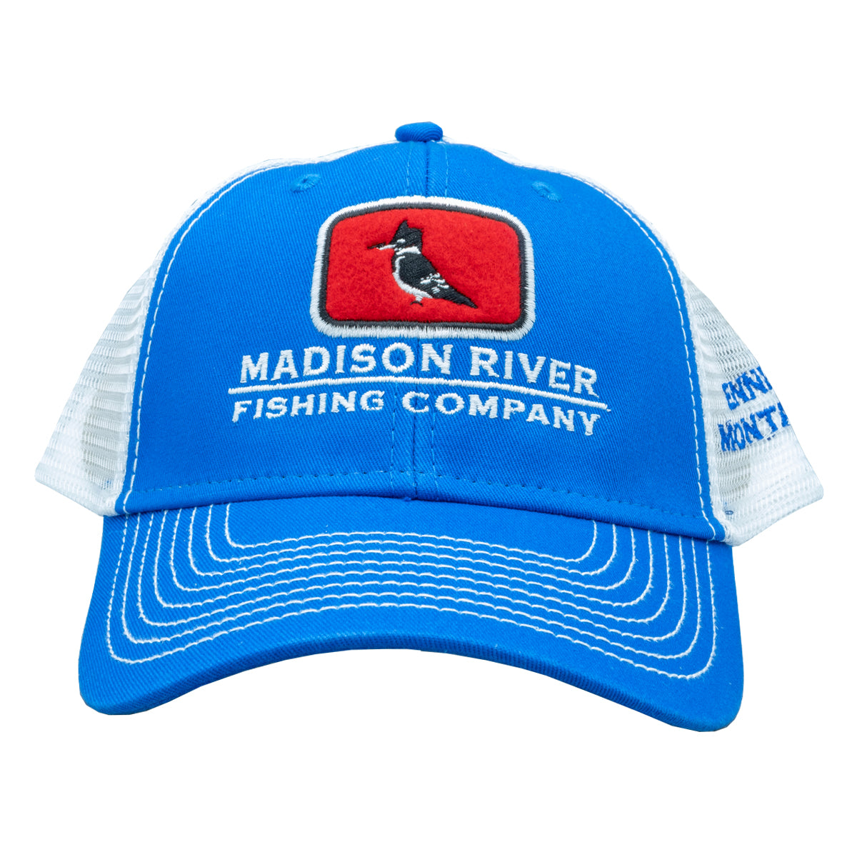 MRFC Logo Kingfisher Sideline Trucker Royal/White – Madison River ...