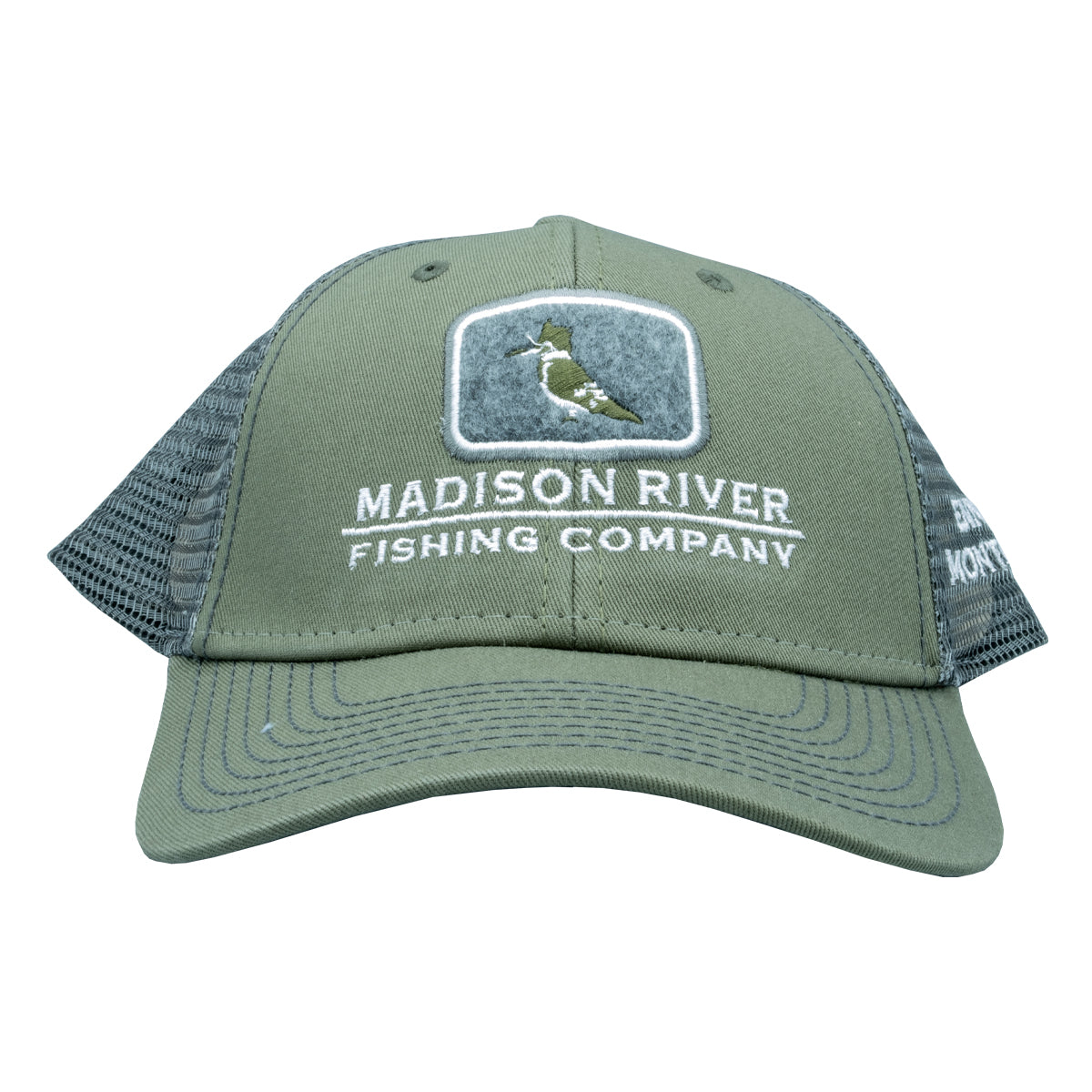 MRFC Logo Kingfisher Sideline Trucker Loden/Dark Grey – Madison River ...