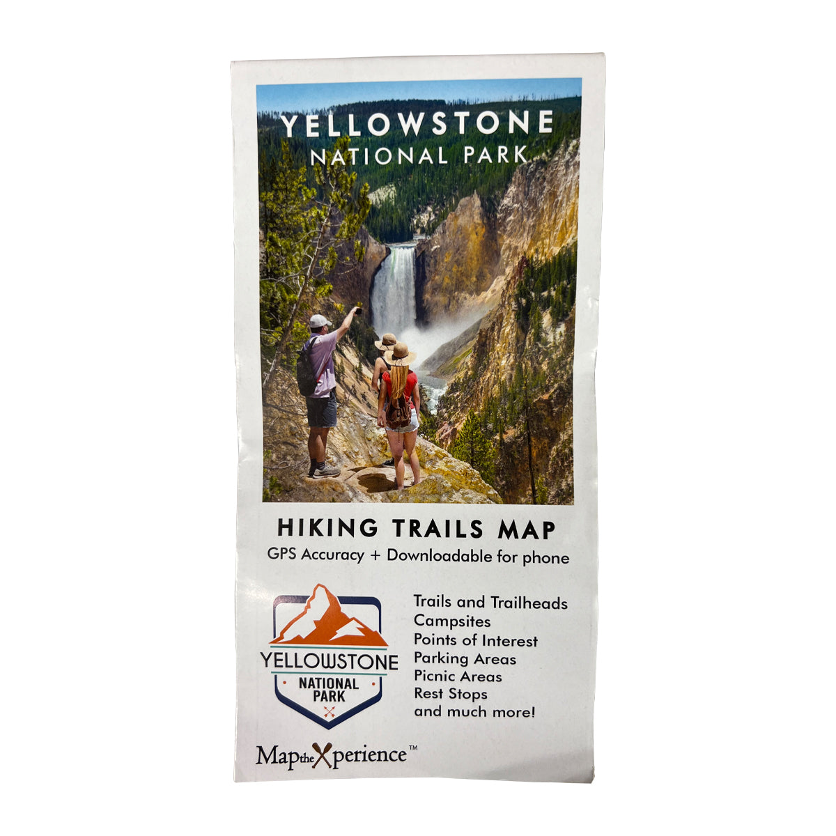 Map the Xperience Yellowstone National Park Hiking Map – Madison River ...