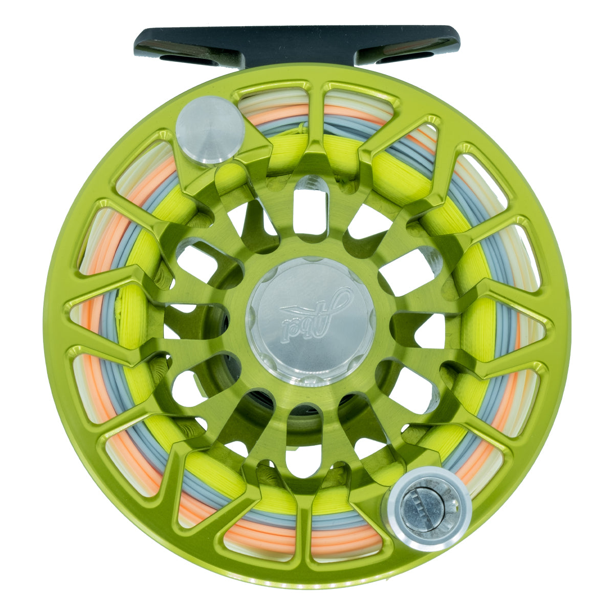 Abel SDS Reel 7/8 Lime Green w/ RIO Bonefish Elite WF-8-F - LH ...