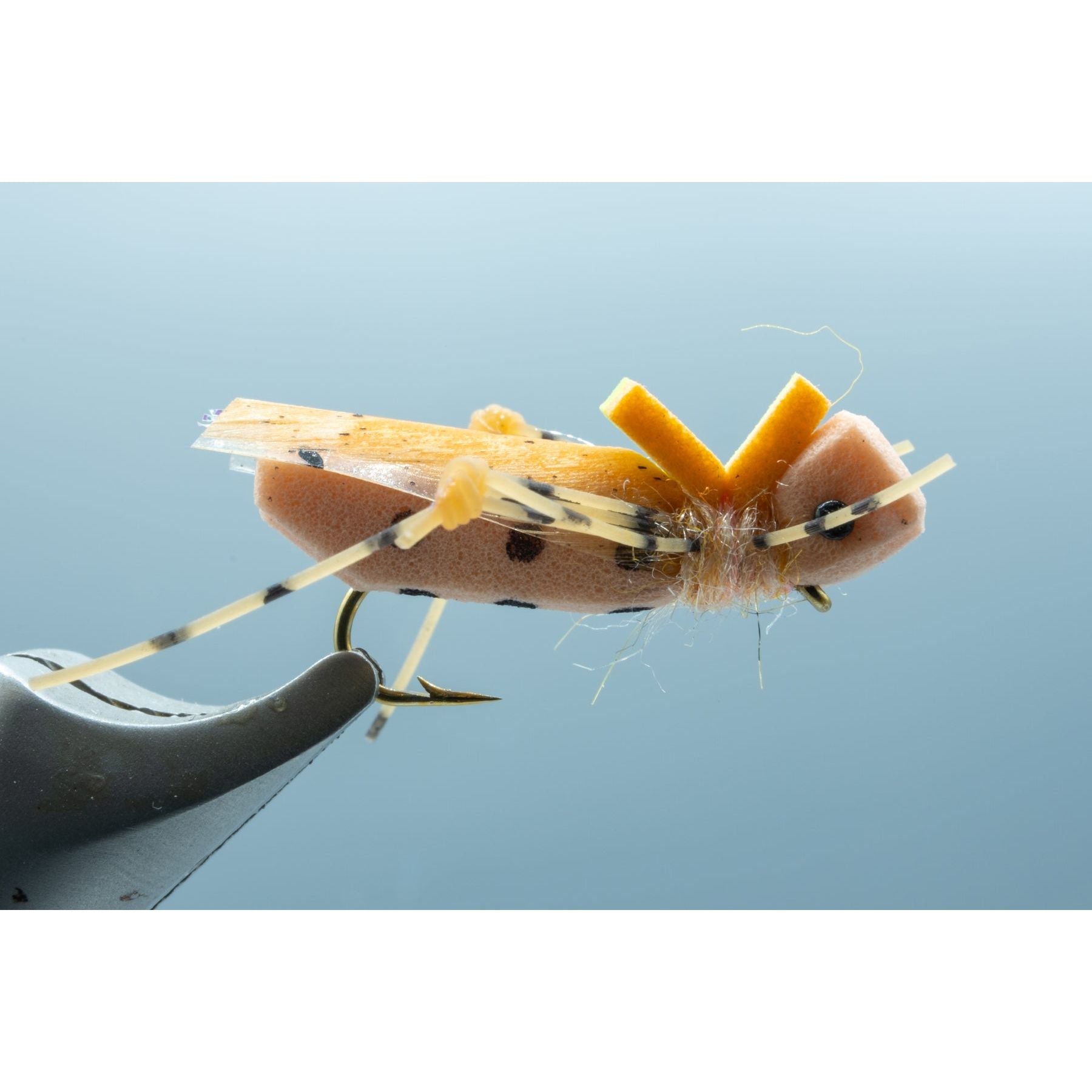 Hi-Vis Grand Hopper Flesh #12 – Madison River Fishing Company