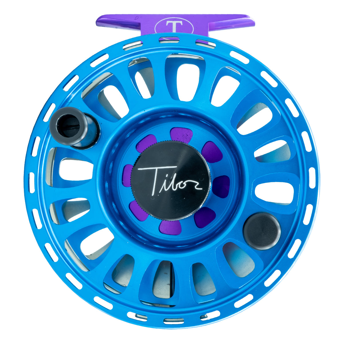 Tibor Signature Series Reel 9-10 Custom Gold with Violet Hub and Snook ...