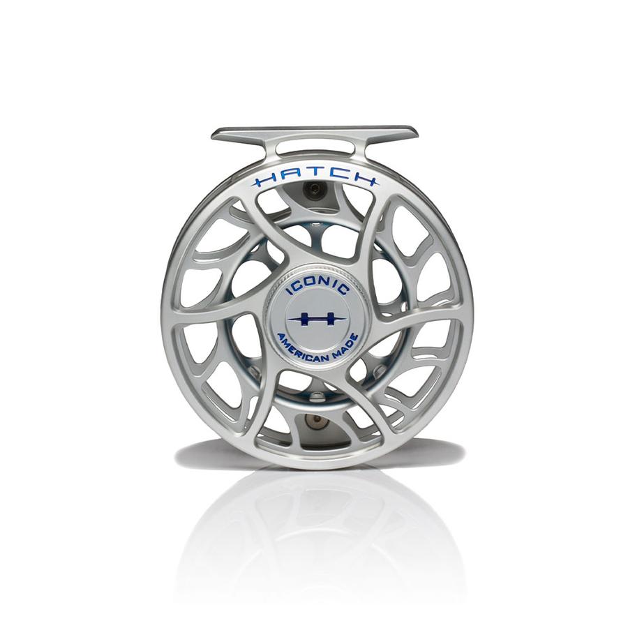 Hatch Iconic 5 Plus Fly Reel Clear Blue – Madison River Fishing Company