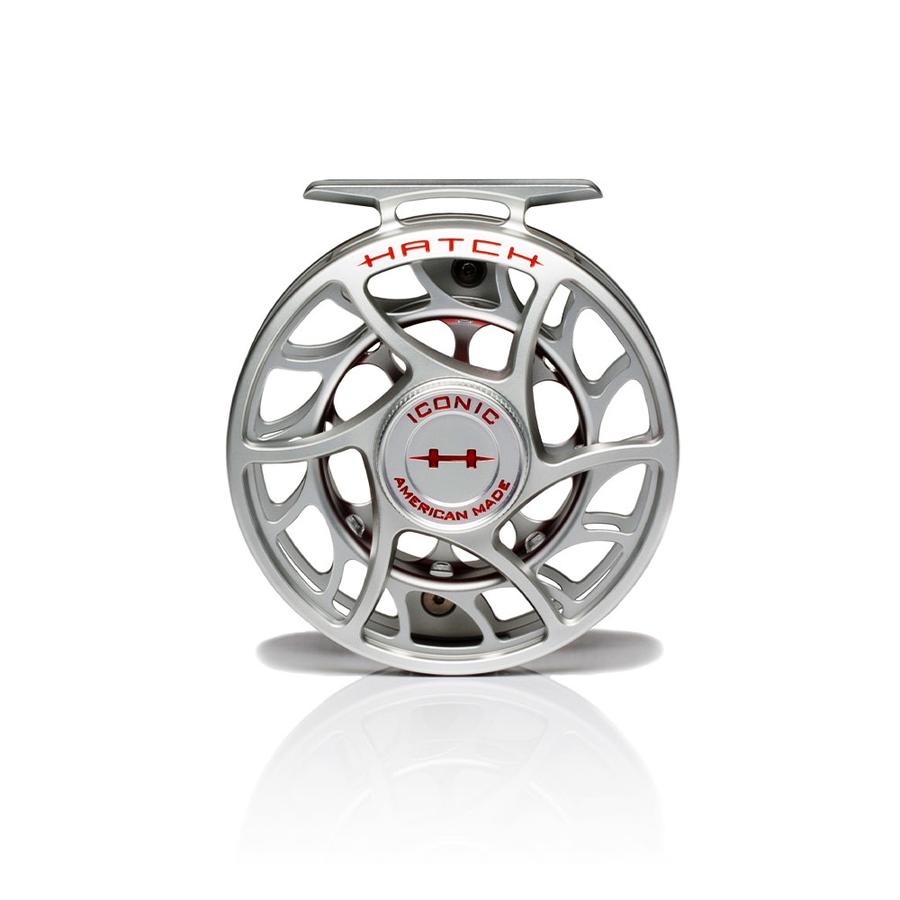 Hatch Iconic 5 Plus Fly Reel Clear Red – Madison River Fishing Company