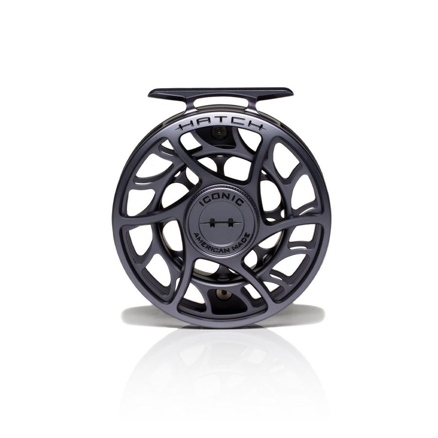 Hatch Iconic 5 Plus Fly Reel Grey – Madison River Fishing Company