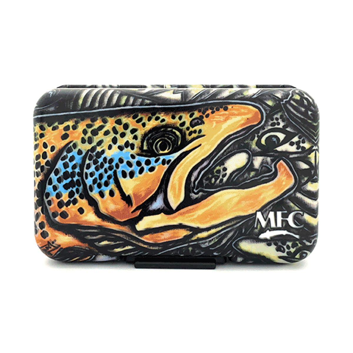 MFC Fly Box - Poly (Optional Leaf) Estrada's Brown Trout – Madison ...