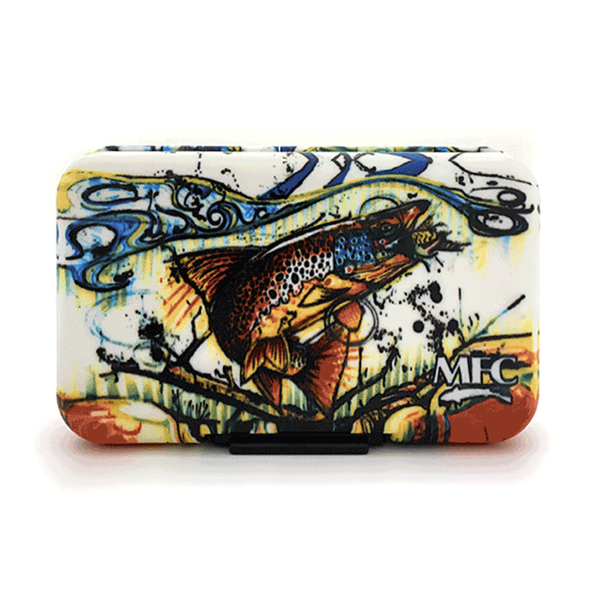 MFC Fly Box - Poly (Optional Leaf) Sharpe's Struck Gold – Madison River ...