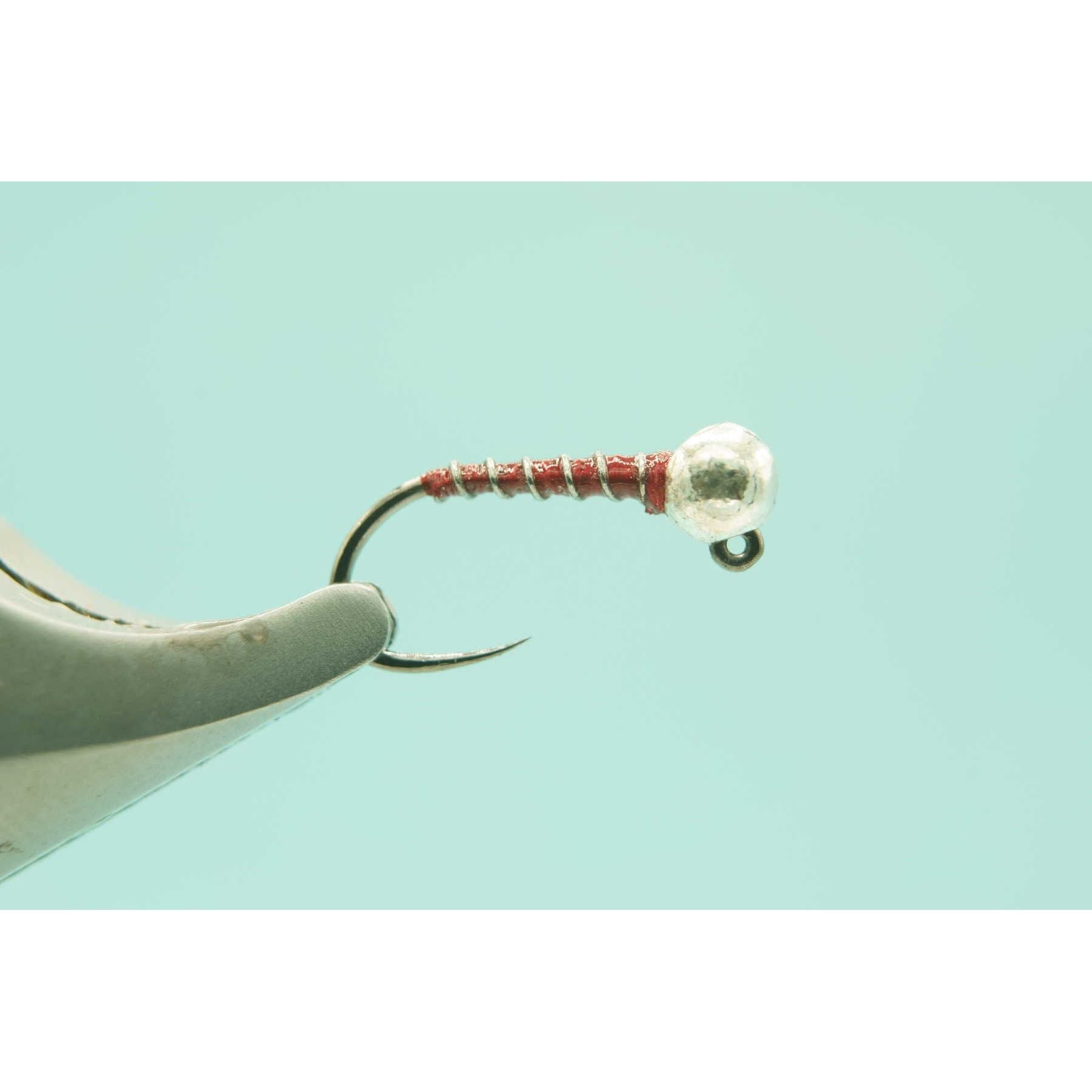 Jigged Zebra Midge Red #16 – Madison River Fishing Company