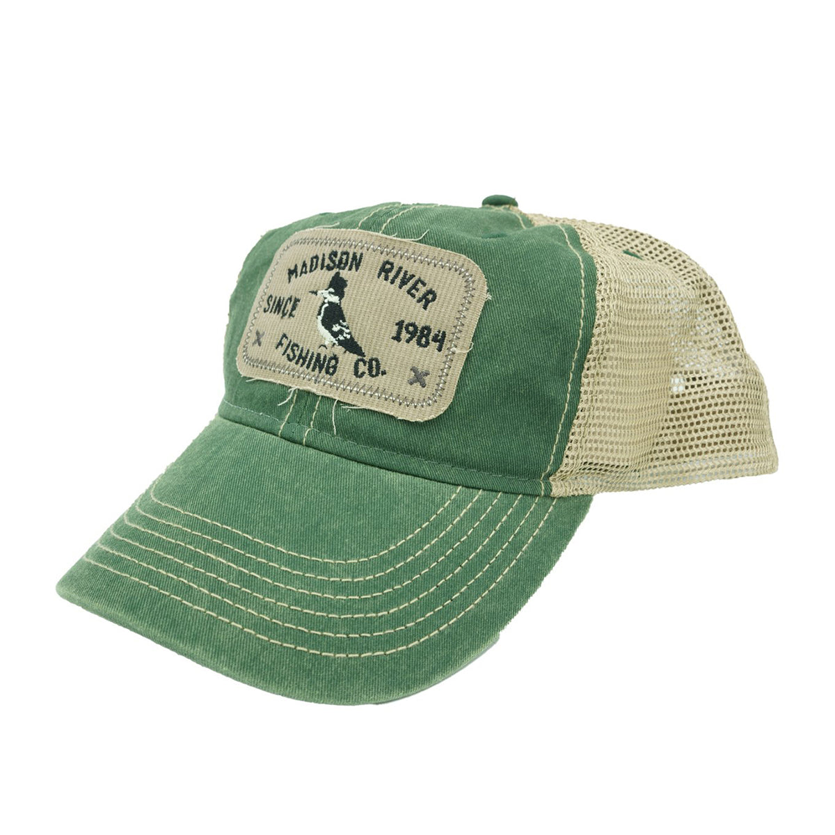 MRFC Logo Legend Bedrock Patch Trucker Hunter Khaki – Madison River ...