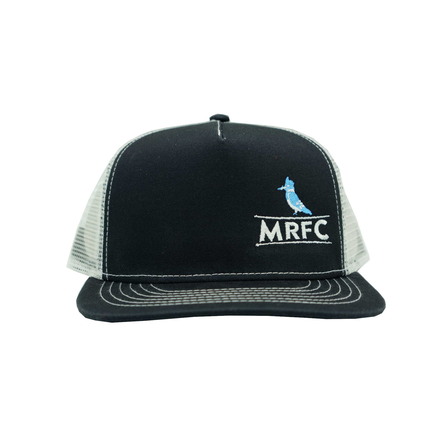 MRFC Logo Kingfisher Smitty Trucker Dark Grey/Natural – Madison River ...