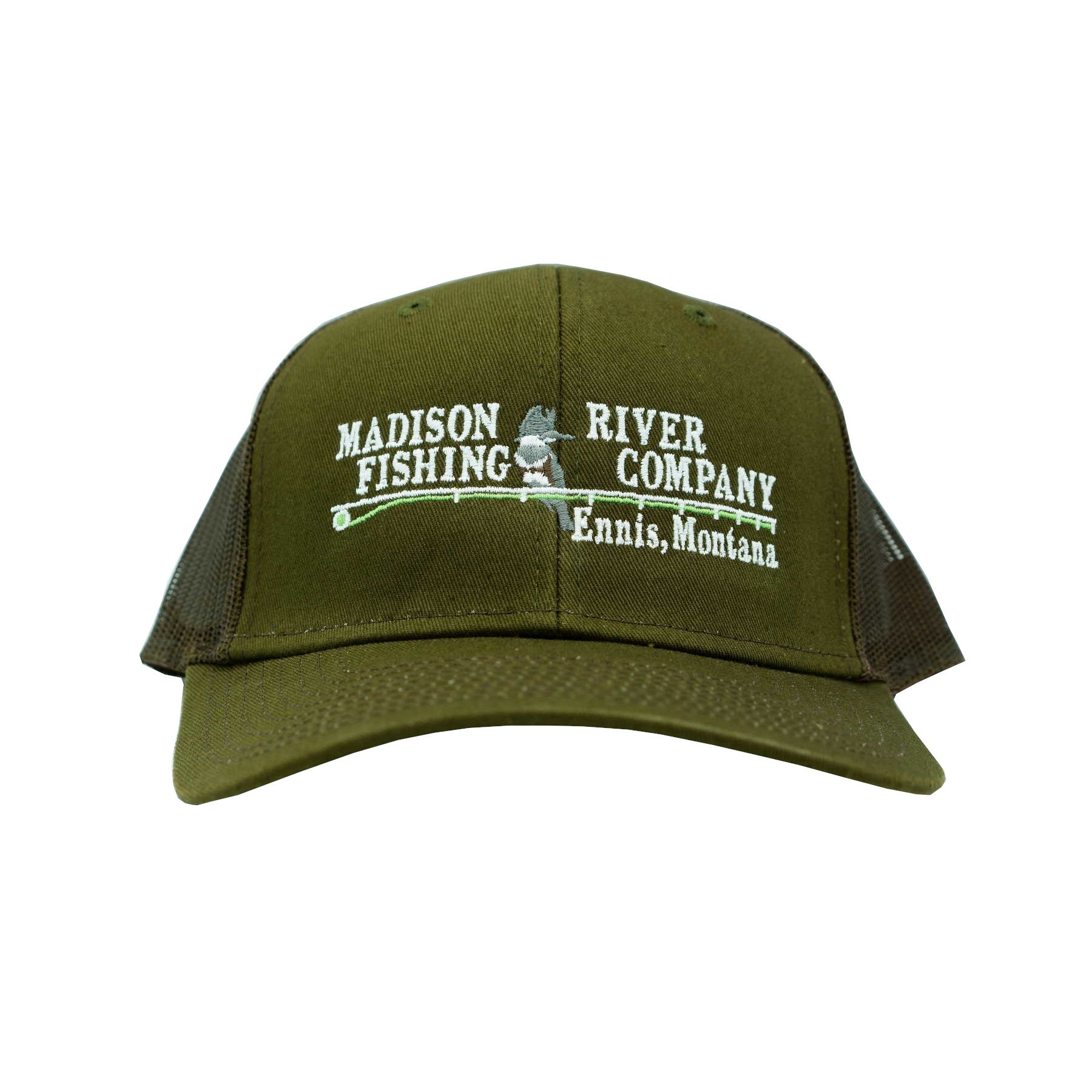 MRFC Logo The Zone Loden/Coffee – Madison River Fishing Company