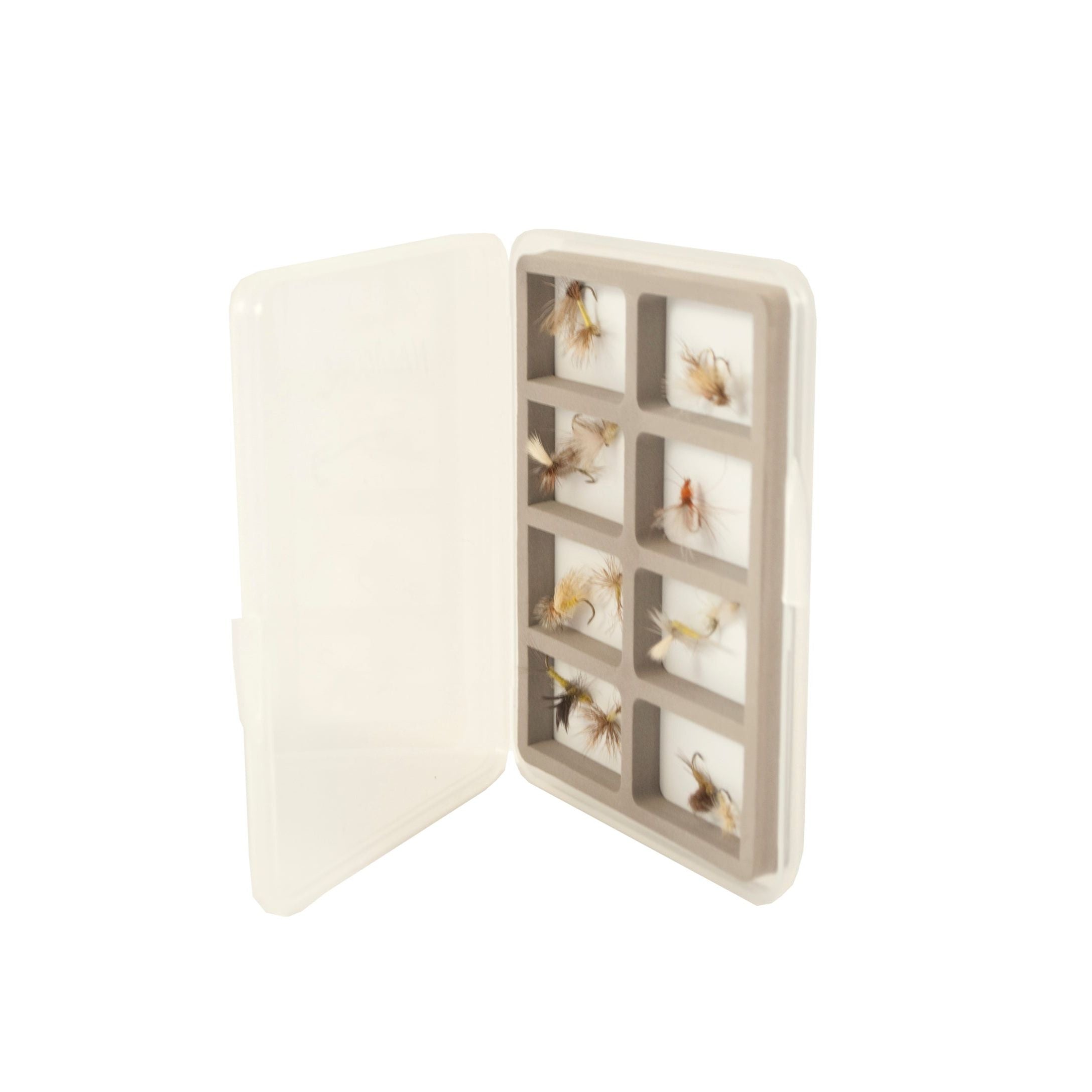 MRFC Logo Slim 8 Compartment Magnetic Fly Box – Madison River Fishing ...