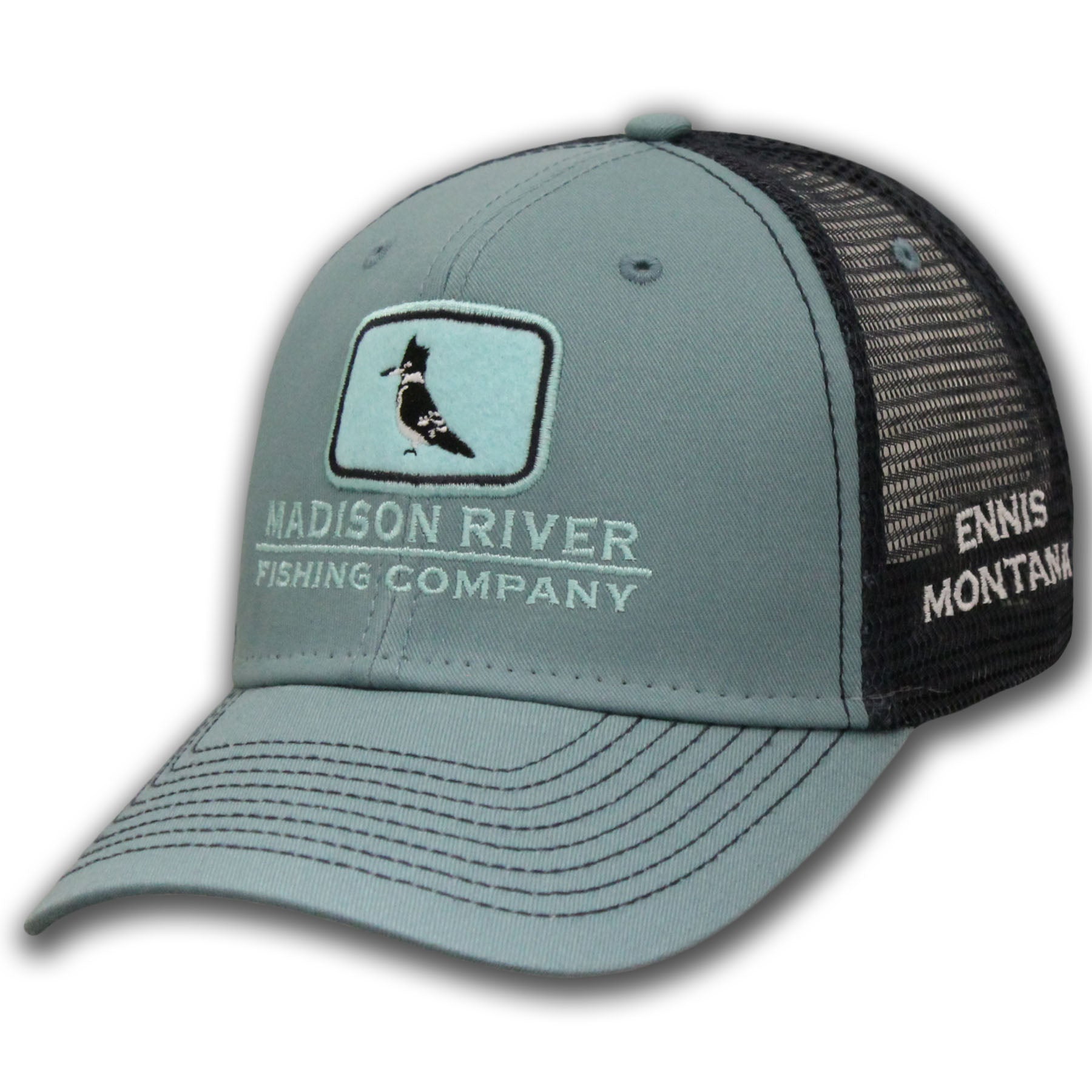 MRFC Logo Kingfisher Sideline Trucker Harbour/Navy – Madison River ...