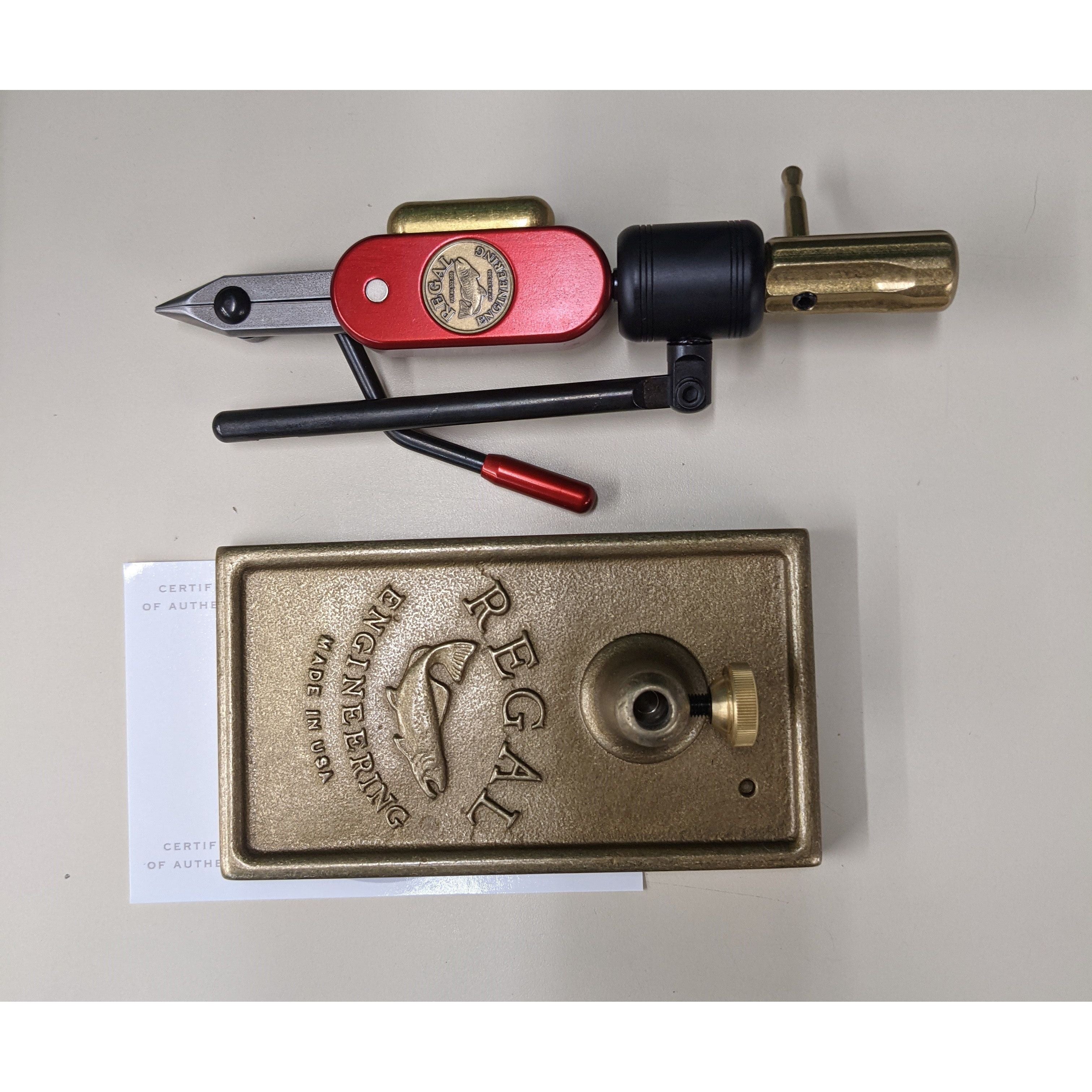 Regal Revolution Vise - Stainless Jaw with Bronze Traditional Base Hot ...