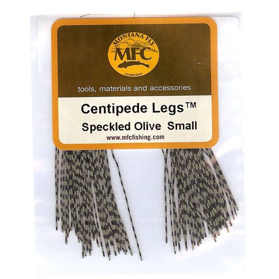 MFC Speckled Centipede Legs - Mini – Madison River Fishing Company